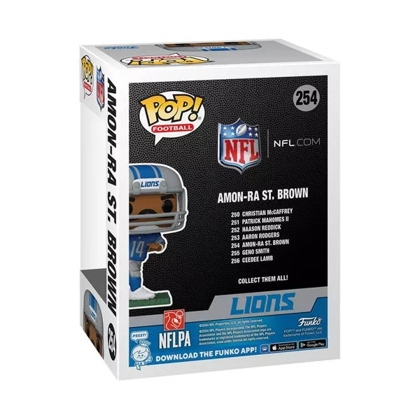 Funko POP! NFL: Detroit Lions - Amon-Ra St. Brown Vinyl Figure by Sout ...