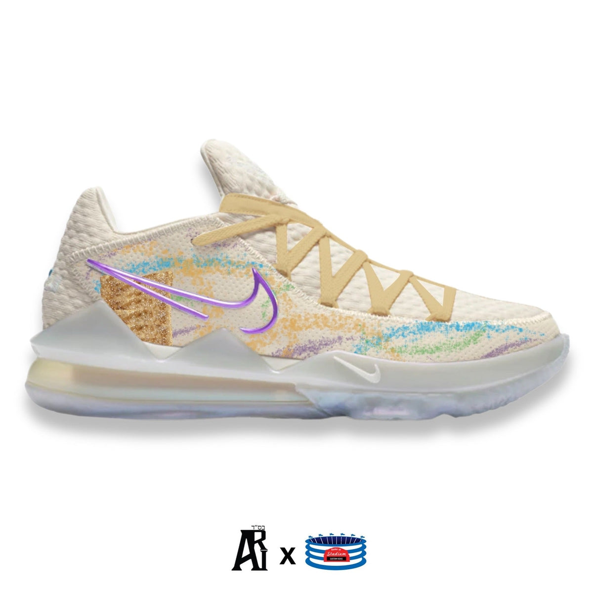 "Cinnamon Toast" Nike LeBron 17 Low Basketball Shoes | Kimante