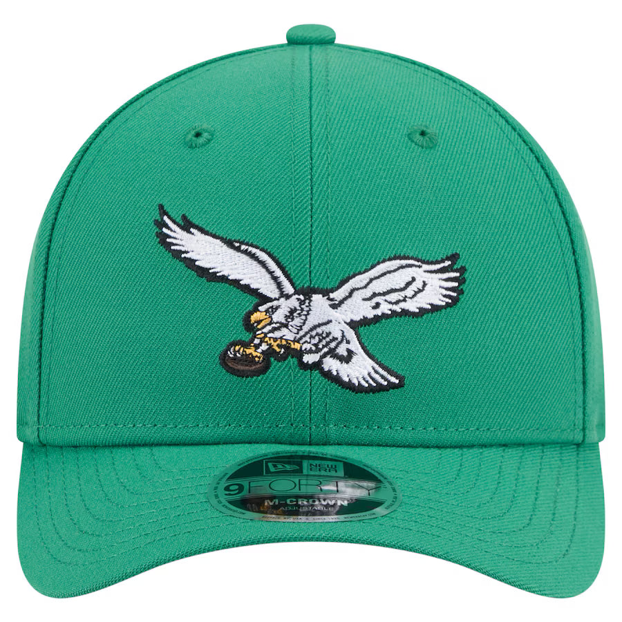 Philadelphia Eagles - 9Forty M-Crown Team Kelly Green Adjustable Hat ...